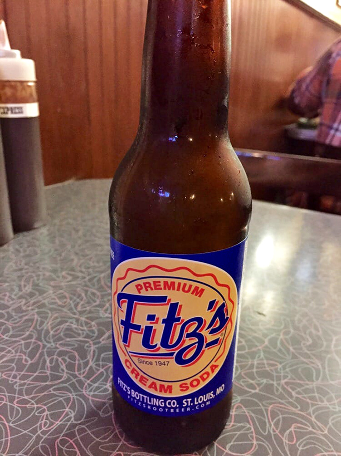 A bottle of Fitz's &ndash; St. Louis' own cream soda &ndash; standing by to cut through the richness. The perfect supporting actor in this meaty drama.