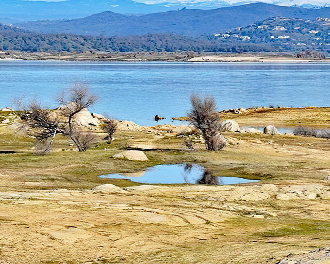 Folsom Lake's shoreline reveals California's water story&mdash;part recreation paradise, part stark reminder that Mother Nature doesn't always follow our consumption plans.