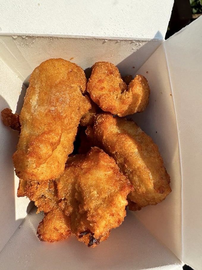 A symphony of fried fish that would make Long John Silver hang up his hat in defeat.