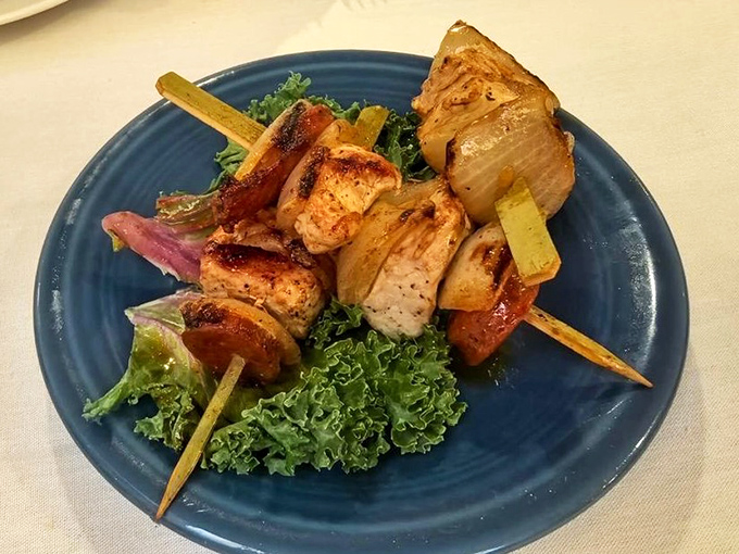 Grilled chicken skewers that prove simplicity is the ultimate sophistication&mdash;especially when that simplicity involves fire, meat, and expert seasoning.