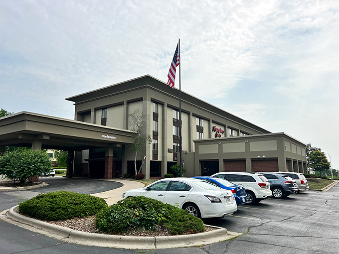 Hampton Inn offers comfortable lodging for Rockford visitors, proving you don't need to sacrifice comfort when exploring Illinois beyond Chicago's shadow.