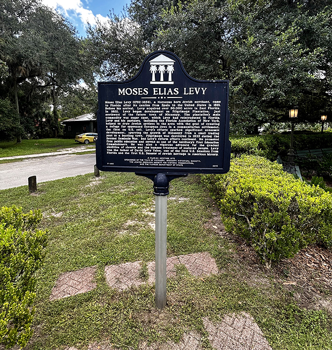 Historical markers dot the landscape, turning casual strolls into impromptu lessons about Florida's fascinating past.