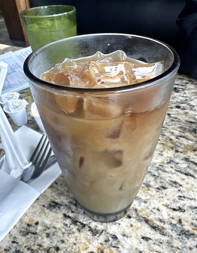 Iced coffee that doesn't need fancy Italian names to deliver its caffeine promise. Simple, strong, and ready for whatever your day holds.