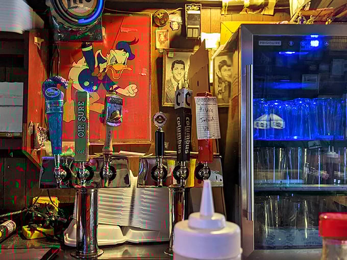 The tap handles stand at attention like soldiers guarding the kingdom of beer&mdash;each one promising liquid happiness.