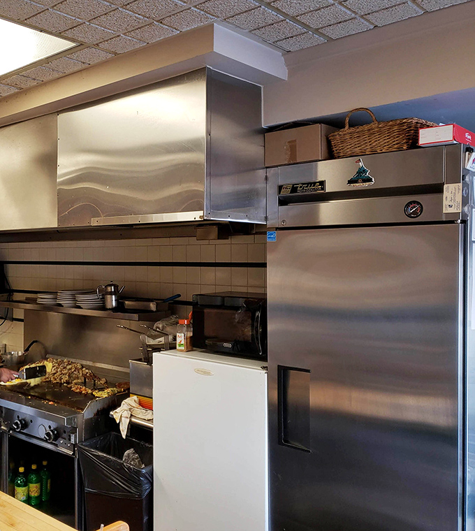 Behind the scenes where stainless steel meets morning mastery. No molecular gastronomy here&mdash;just the timeless art of cooking things that taste good.