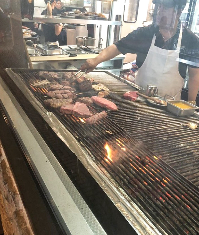 Where the real artistry happens - a kitchen that treats every order like it's being prepared for visiting royalty.