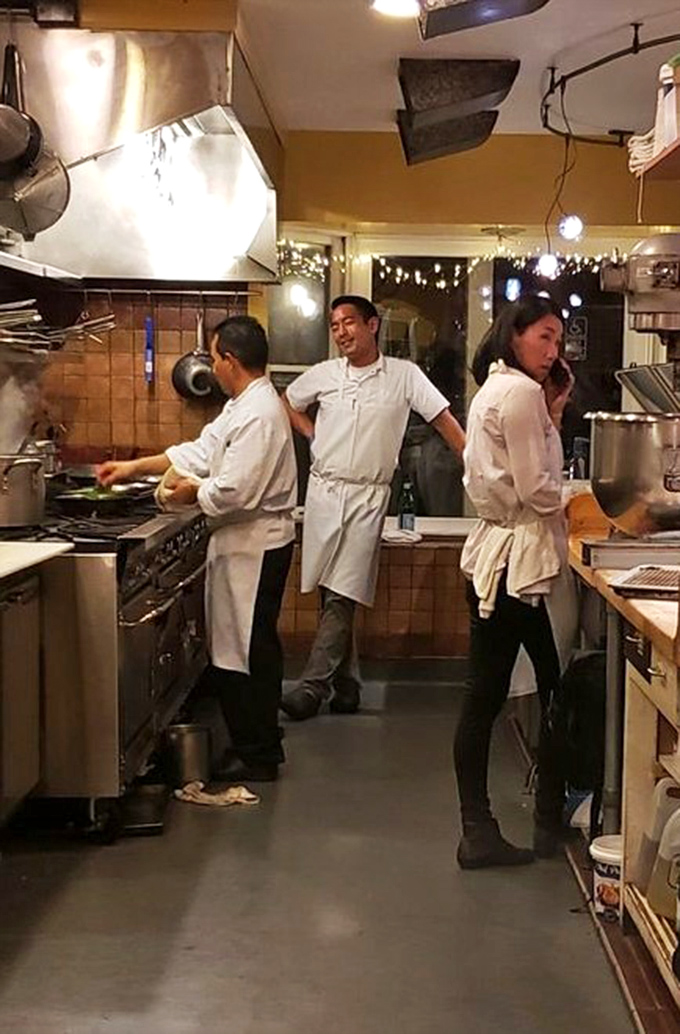 The kitchen's heartbeat&mdash;where fresh ingredients transform into memorable meals through skilled hands and focused attention.