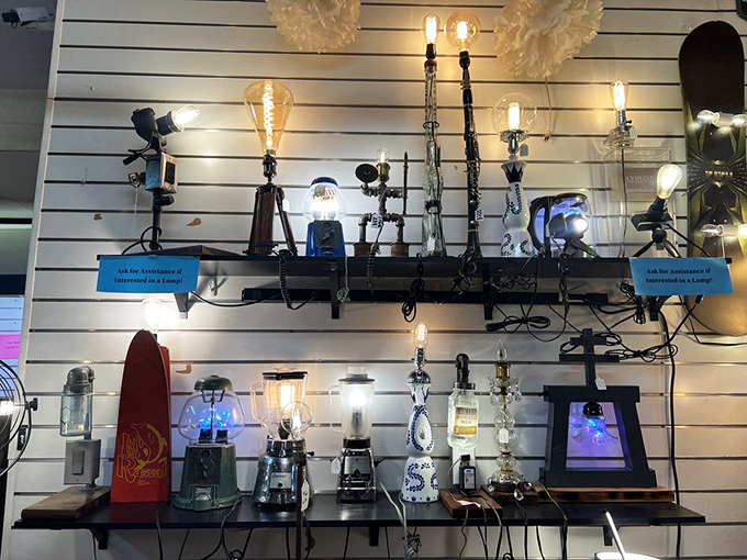 Illumination innovation through the decades &ndash; these aren't just lamps, they're conversation pieces that happen to brighten both rooms and faces.