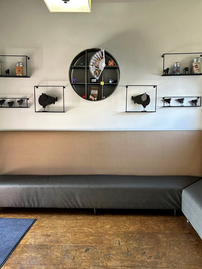 "To the Lounge" isn't just a sign&mdash;it's an invitation to extend breakfast into lunch, possibly with something stronger than coffee.