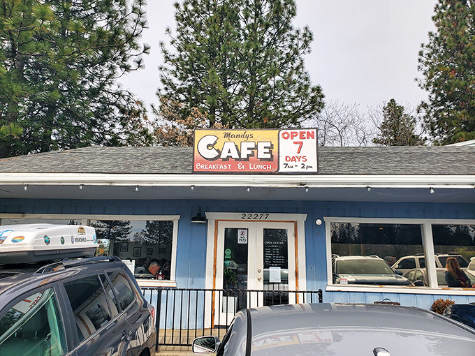 Mandy's Café embodies small-town breakfast perfection—where the coffee's always fresh and the waitstaff might remember your order before you do.