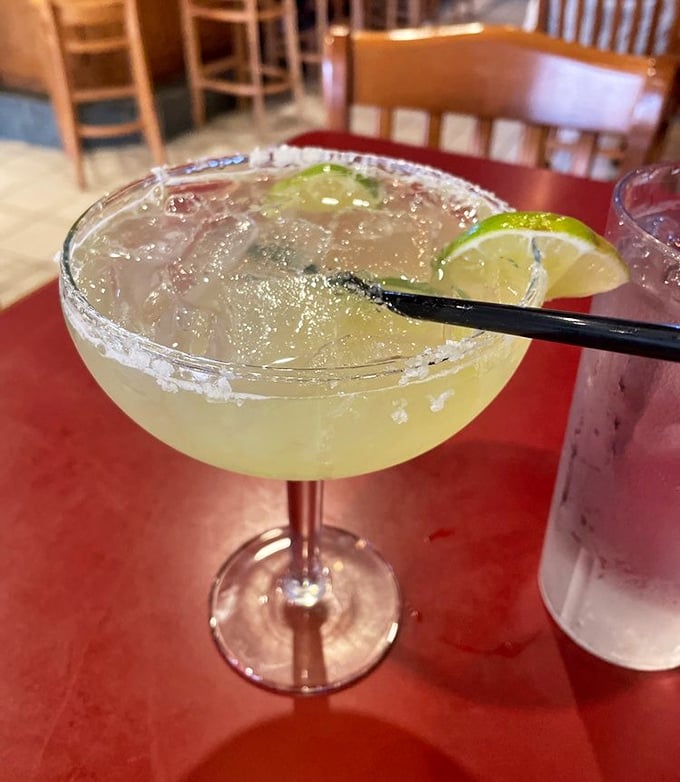 This margarita isn't trying to reinvent the wheel&mdash;it's just perfecting it with the right balance of tart, sweet, and "maybe I'll have another."