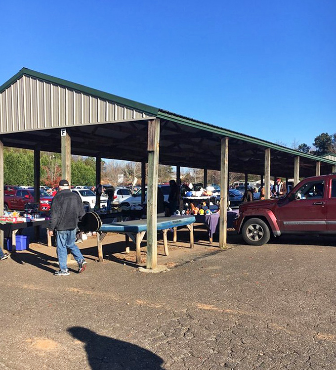 The thrill of the hunt draws shoppers from across the region. What hidden gem might be waiting just around the corner?