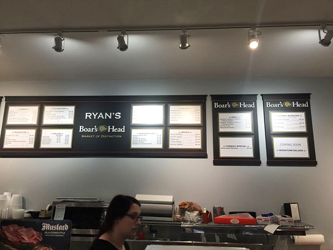 The menu board tells the story: Ryan's and Boar's Head&mdash;a partnership that proves quality ingredients make all the difference in the deli universe.