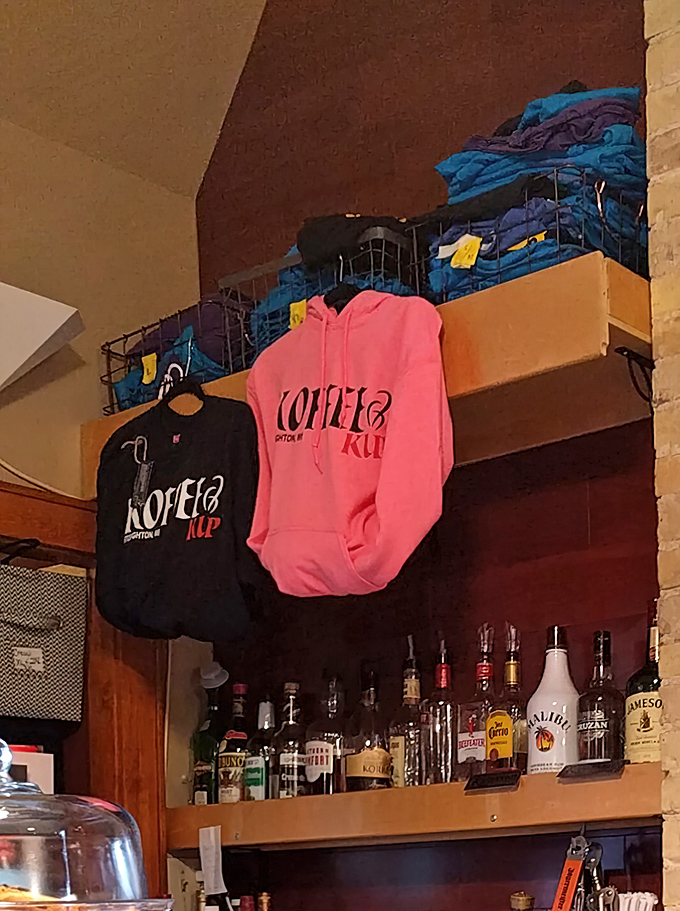 Even the merchandise knows this place is special &ndash; those hoodies aren't just clothing, they're wearable membership cards to the Koffee Kup club.