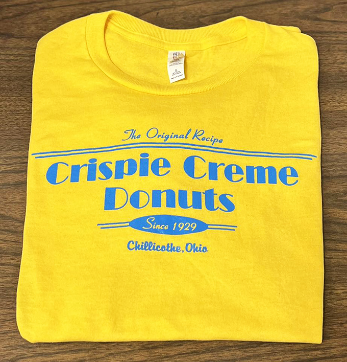 Wearing your donut loyalty on your sleeve&mdash;literally. The ultimate souvenir that says "Yes, I have excellent taste in fried dough."