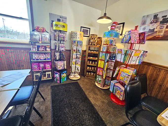 A corner of childhood nostalgia awaits with books and toys, because Scott's understands that keeping the kids happy means parents can finish their coffee.