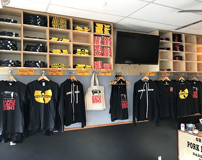 Merchandise that lets you take the barbecue lifestyle home. Because sometimes wearing your meat allegiance on your sleeve is perfectly reasonable.