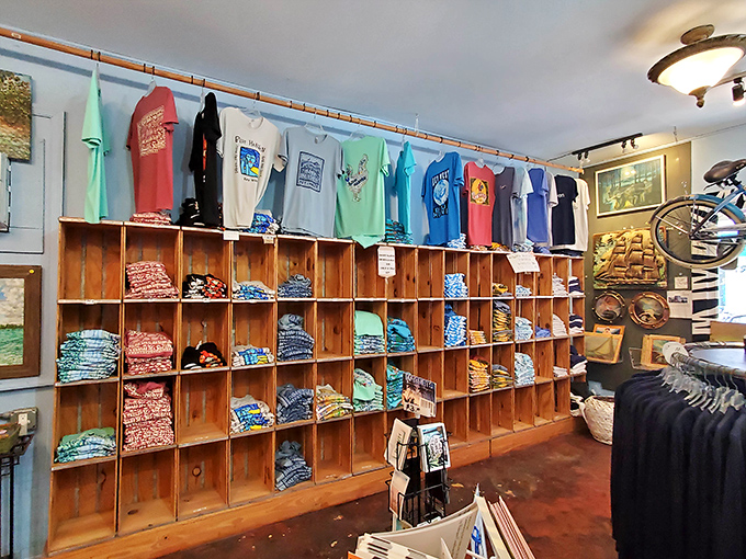 The merchandise corner where you can take home a piece of Blue Heaven magic, because some experiences deserve a souvenir.