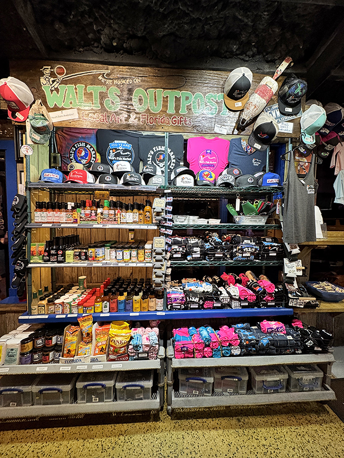 Walt's merchandise corner lets you take home more than just memories and a satisfied stomach.
