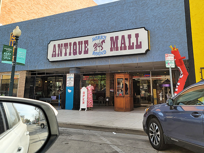The Merry Go Round Antique Mall proves that what goes around comes around&mdash;especially fashion, furniture, and those ceramic figurines your grandmother collected.