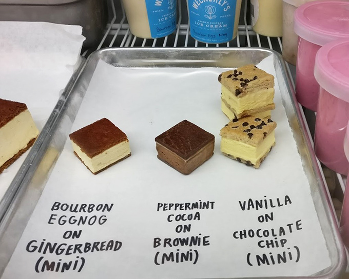 The dessert equivalent of a tasting flight. These mini sandwiches prove that sometimes the greatest pleasures come in small packages.