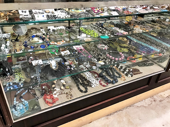 Jewelry cases that sparkle with possibility. Yesterday's accessories waiting for tomorrow's outfit&mdash;all at prices that won't break the bank.