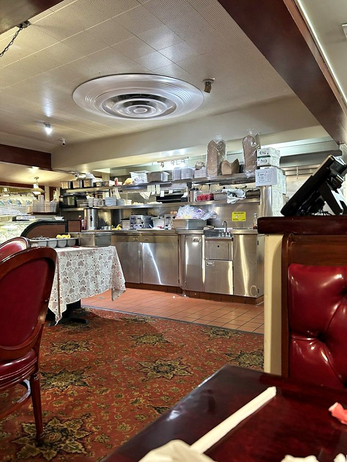 The open kitchen isn't just for show&mdash;it's theater where pancake flipping is performance art and the sizzle of bacon is the soundtrack.