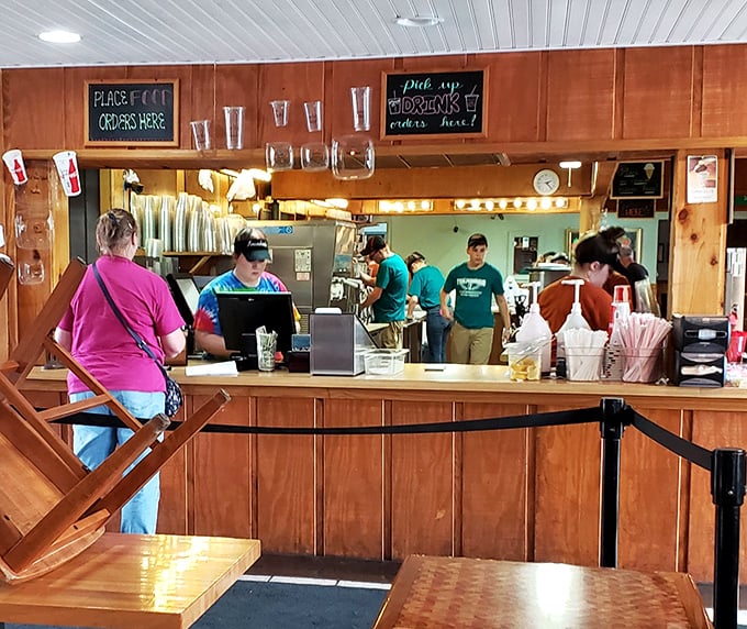 Where the magic begins &ndash; friendly faces behind the counter ready to transform your order into edible joy.