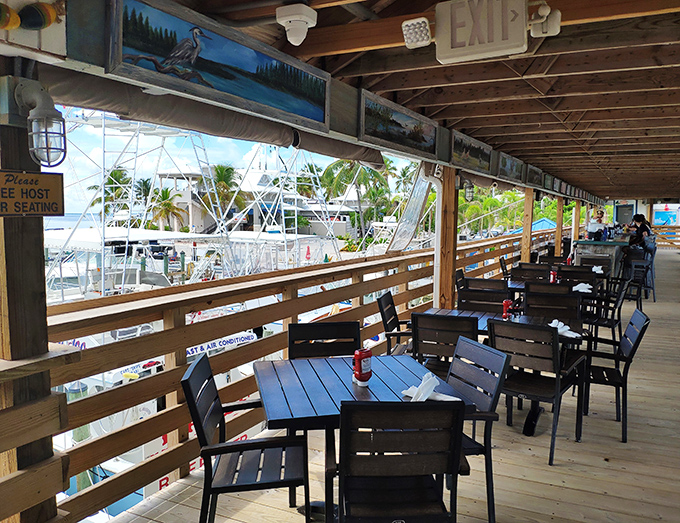 Waterfront dining with a view of bobbing boats &ndash; because seafood tastes better when you can see where it came from.