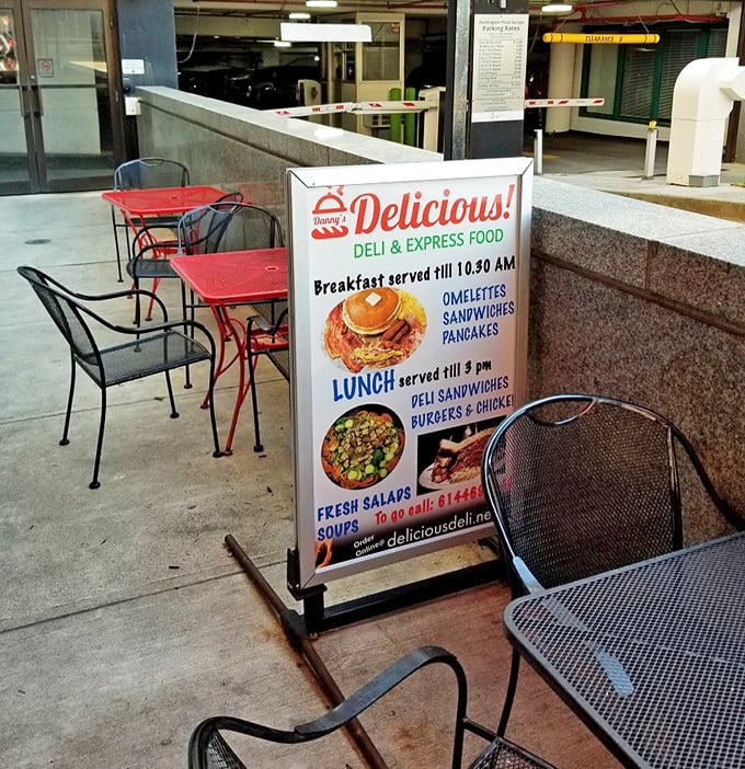 Even the sidewalk seating has that no-nonsense charm&mdash;a perfect perch for people-watching while tackling a sandwich that requires your full attention.