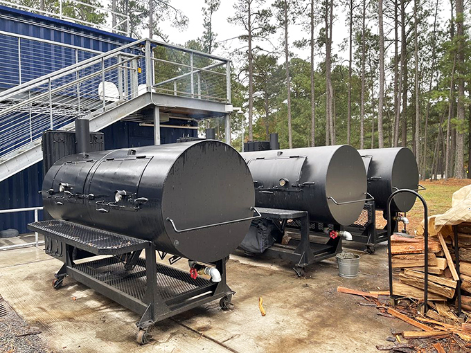 The mighty smokers&mdash;silent workhorses transforming humble cuts into neighborhood legends. These metal beasts are where the magic begins. 