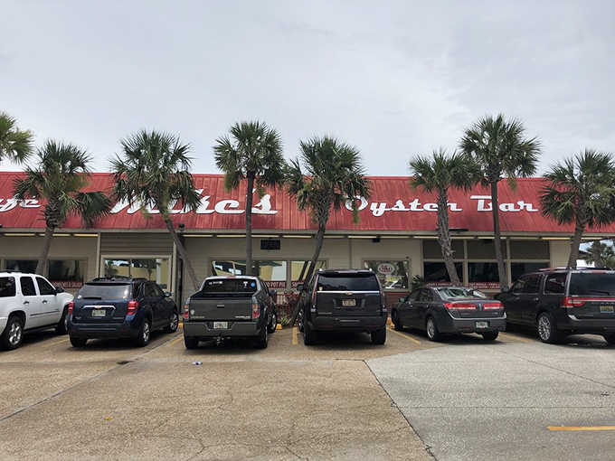 A packed parking lot tells you everything you need to know. People don't drive from three counties away for mediocre seafood.