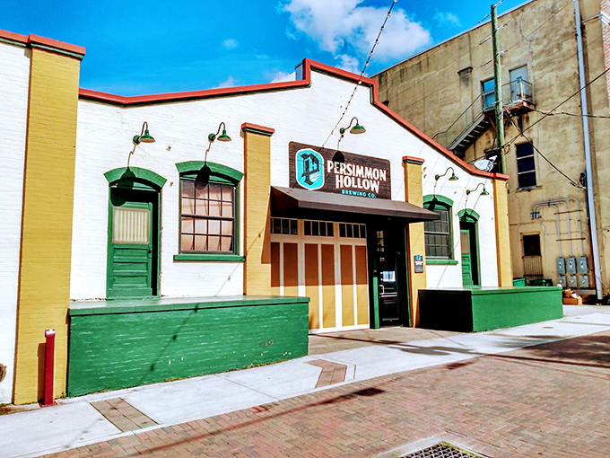 Persimmon Hollow Brewing Co. brings craft beer culture to historic digs, proving what's old can be new again&mdash;especially after a pint.