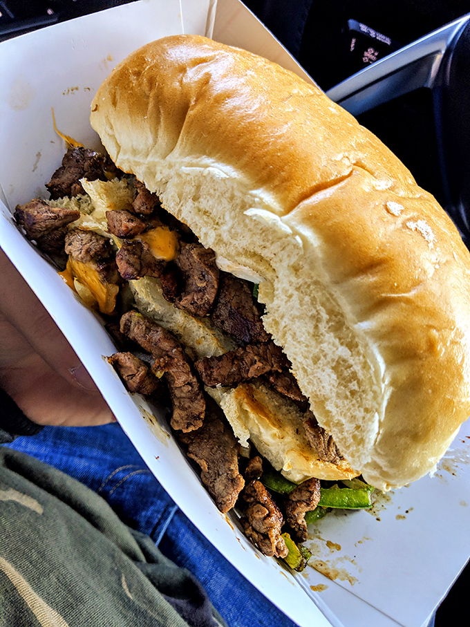 The Philly Cheese Steak at Jerry's doesn't need Philadelphia's approval&mdash;this sandwich has enough savory, cheesy, meaty glory to create its own zip code.