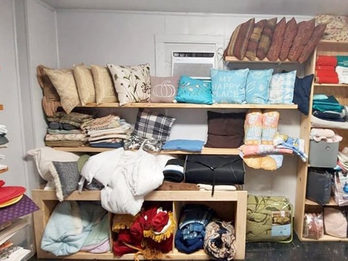 Textile heaven! These pillows and blankets are ready to bring cozy comfort to new homes without the sticker shock of retail.