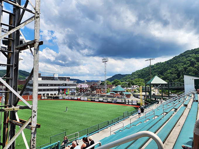 Baseball under mountain watch&mdash;Point Stadium delivers America's pastime with a side of spectacular scenery, proving Johnstown hits home runs in affordable entertainment.
