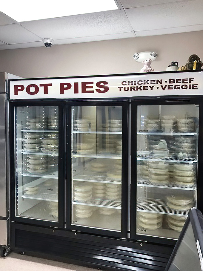 The pot pie collection&mdash;savory siblings to the sweet stars. A freezer full of comfort, ready to rescue any dinner emergency.