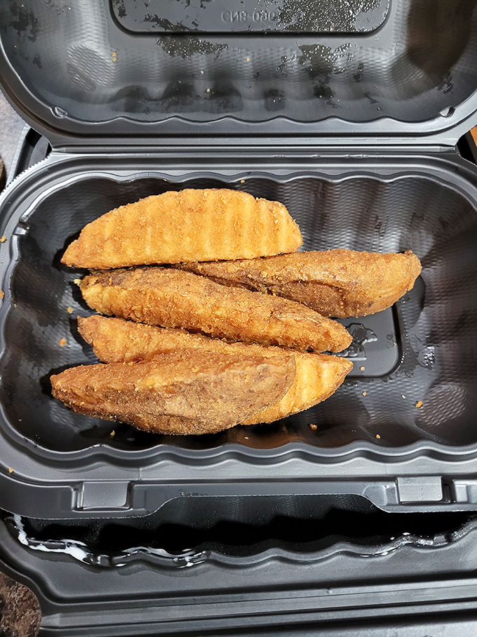 These aren't just chicken strips&mdash;they're golden wands of happiness, perfectly seasoned and fried to the exact point where crunch meets tenderness.