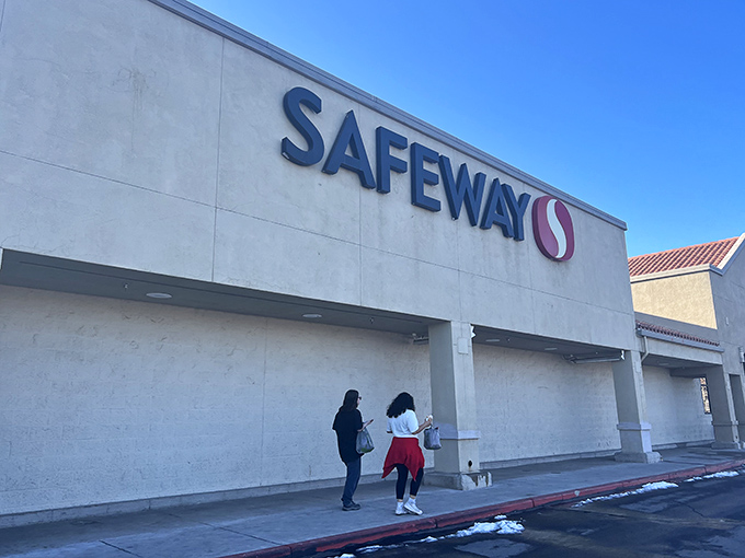 The local Safeway provides modern convenience while maintaining that small-town feel where checkout conversations aren't considered time wasted.