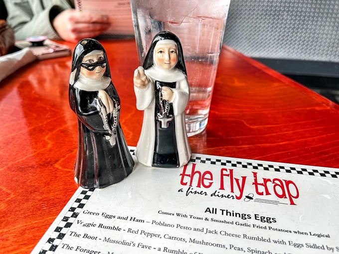 Even the condiments get the star treatment here &ndash; no sad packets in sight, just the good stuff.