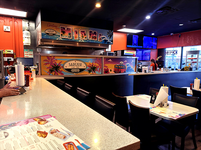 The command center where your sandwich dreams become delicious, handheld reality with surprising efficiency.