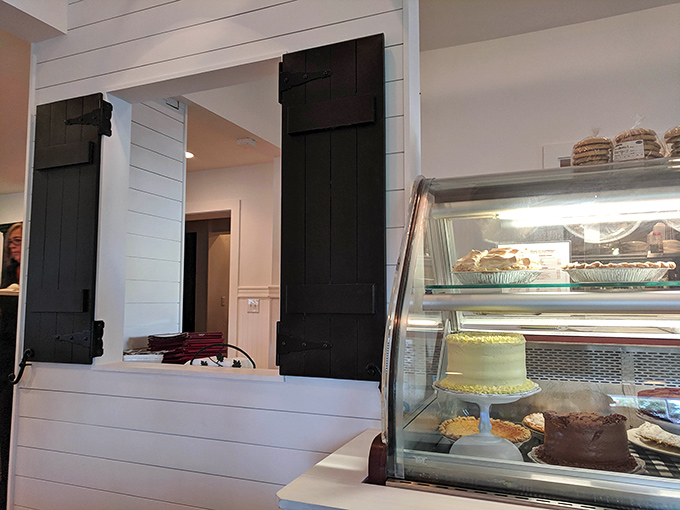 Behind those black shutters and glass display cases lie the secrets to happiness, served by the slice or whole if you're feeling ambitious.