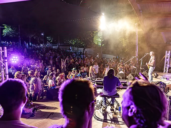 When the sun sets and the music starts, June Lake transforms from sleepy mountain town to the coolest outdoor concert venue you've never heard of.