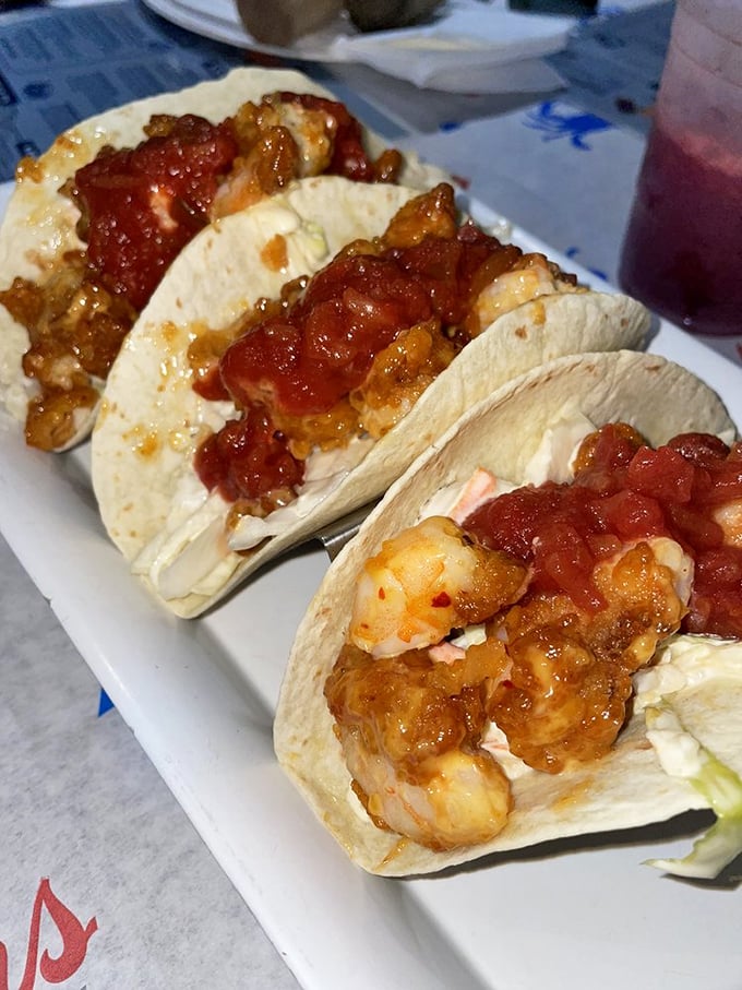 Shrimp tacos that prove Maryland knows its way around more than just Old Bay and mallets.