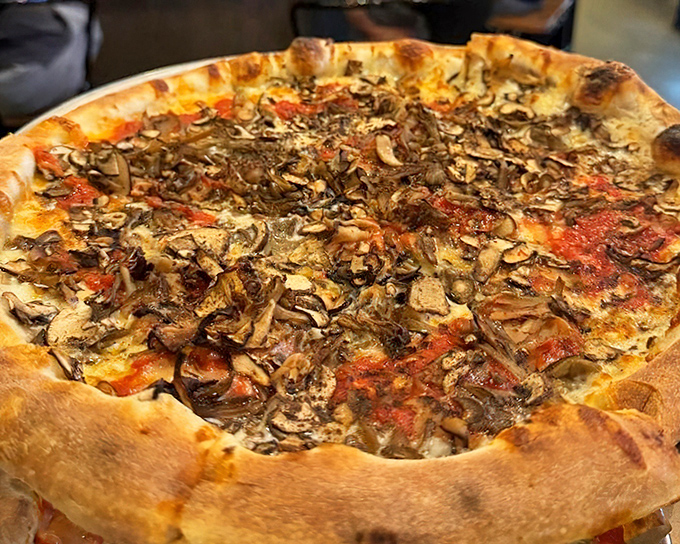 This mushroom pizza is what happens when fungi throw a party on perfectly charred dough. No invitation needed&mdash;just bring your appetite. 