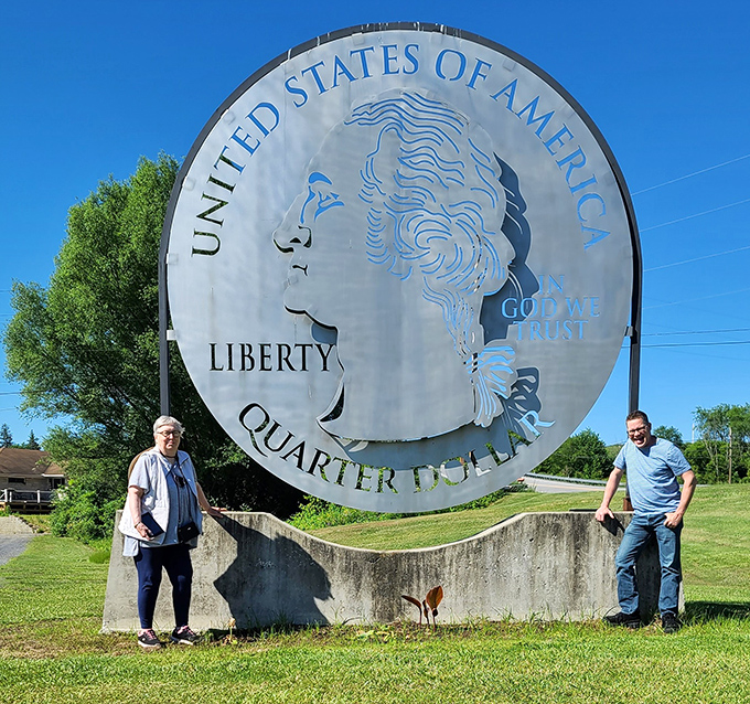 The perfect photo opportunity for friends who want to look tiny next to something genuinely enormous.