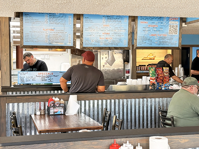 The pitmasters at work &ndash; the unsung heroes whose alarm clocks go off when most of us are still dreaming about dinner.