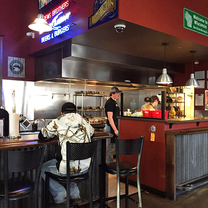 Where the magic happens. The open kitchen design lets you watch your food being prepared, building anticipation with every sizzle.
