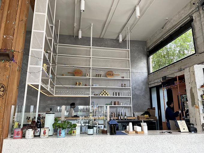 Behind every great restaurant is a thoughtfully designed workspace. Clean lines and organized shelving&mdash;the backstage to culinary theater. 