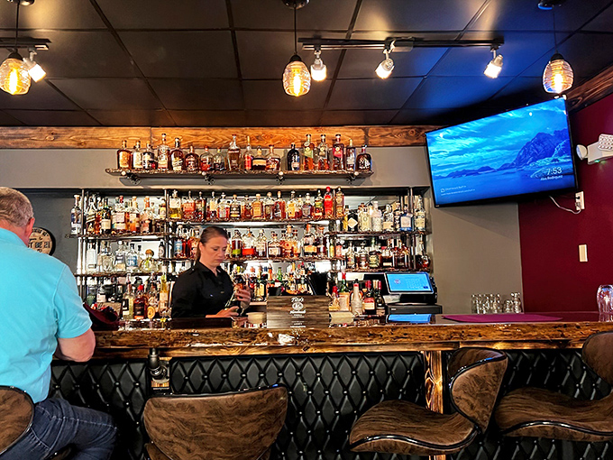 Behind every great bar is a skilled bartender navigating a sea of spirits. With this bourbon selection, you might need to cancel your afternoon plans.